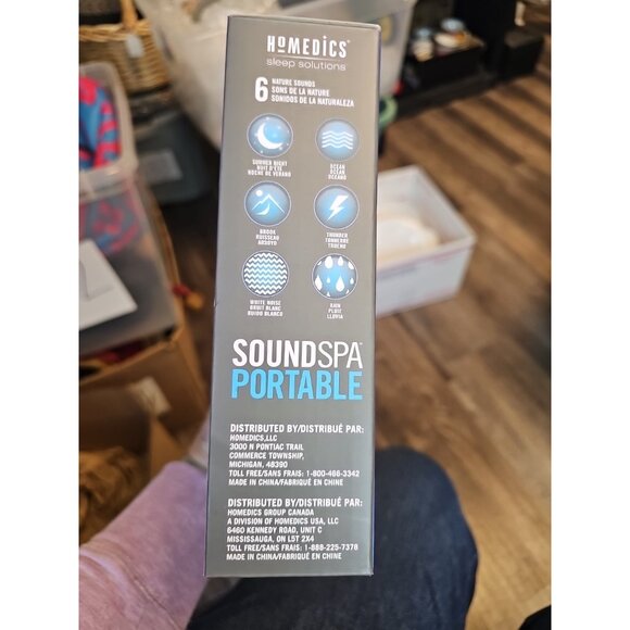 Homedics | Office | Homedics Ss200gamz Sound Spa Relaxation Machine ...
